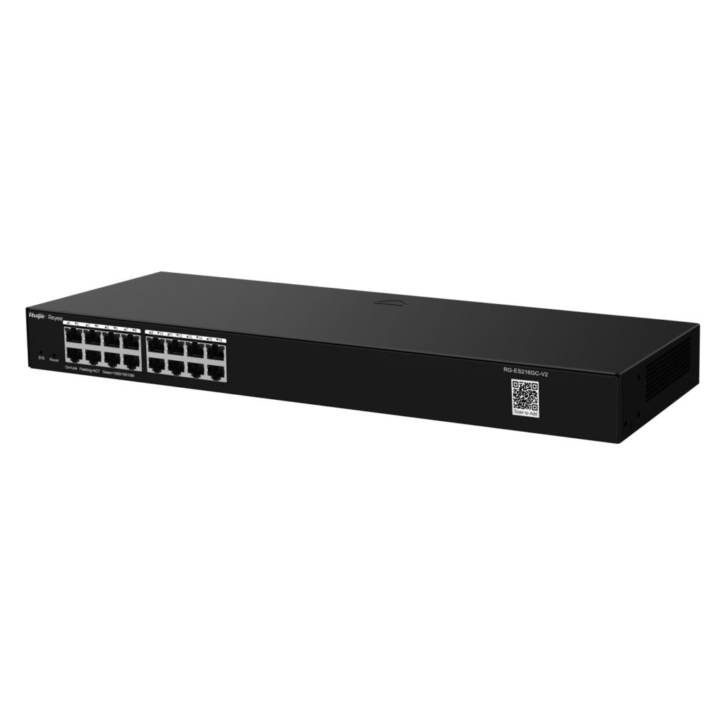 Ruijie Reyee IP Surveillance Switch RG-ES216GC-V2 - NAS STORE