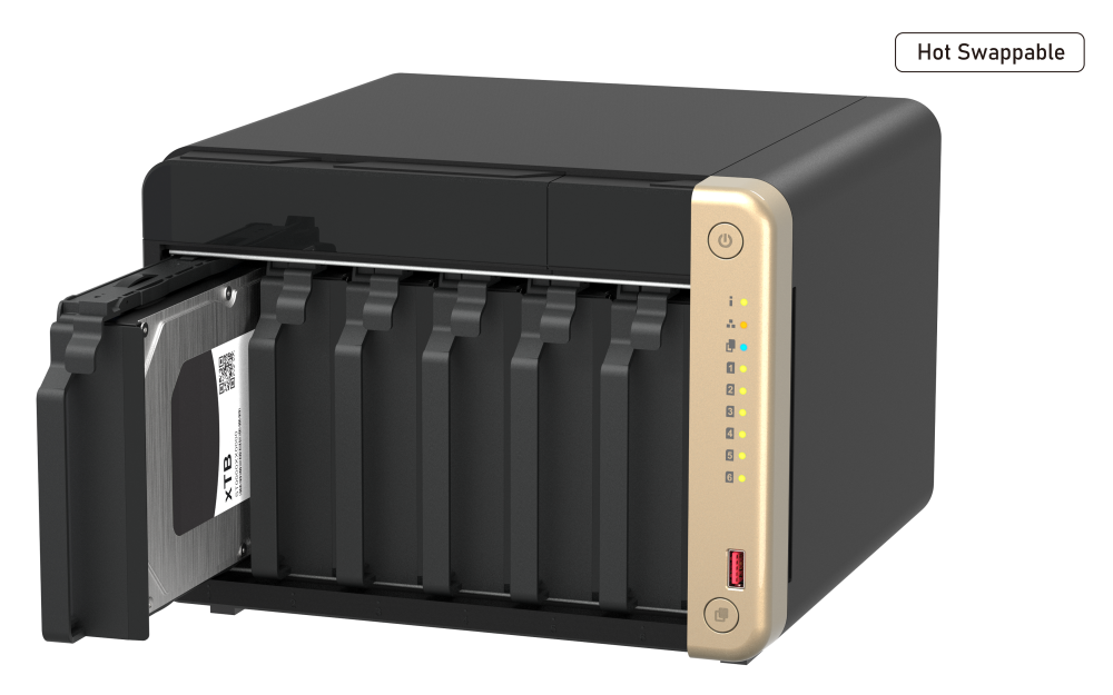QNAP NAS TS-664-8G - NAS STORE