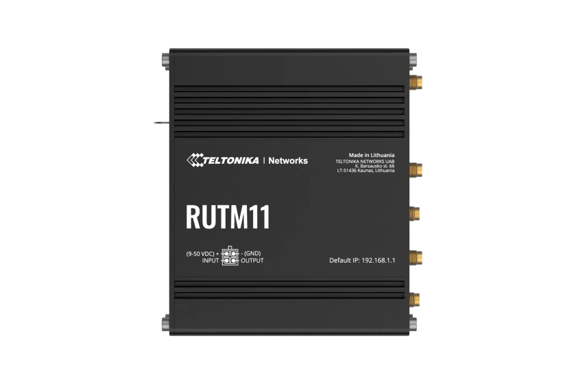 Teltonika industrial 4G LTE CAT6 Router RUTM11 - NAS STORE