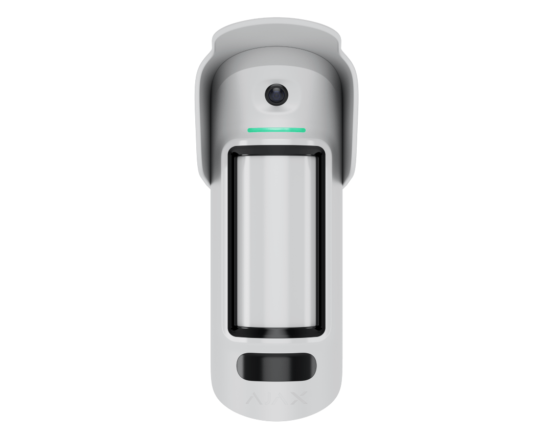 AJAX MotionCam Outdoor HighMount PhOD White - NAS STORE