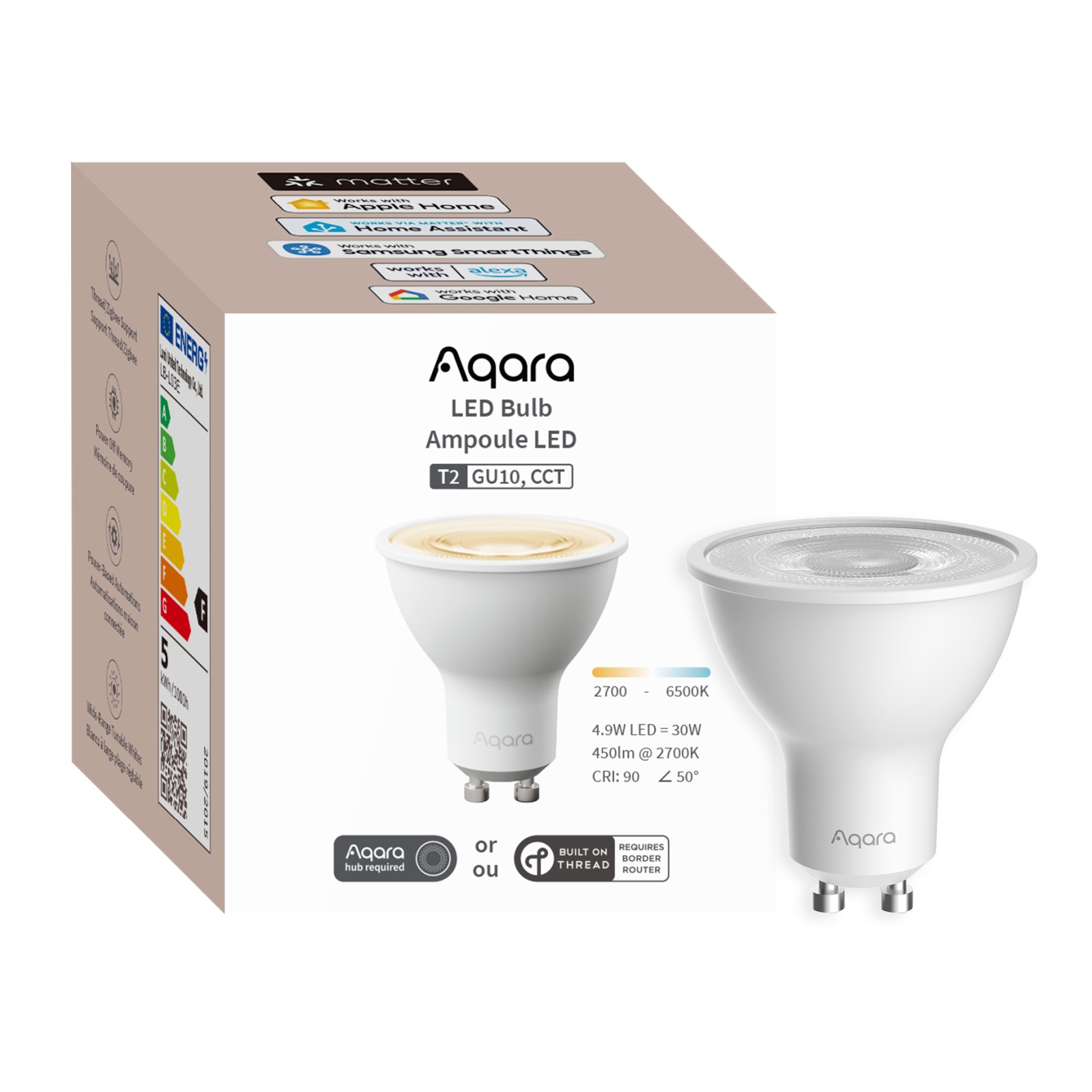 Aqara LED Bulb T2 CCT GU10 - NAS STORE