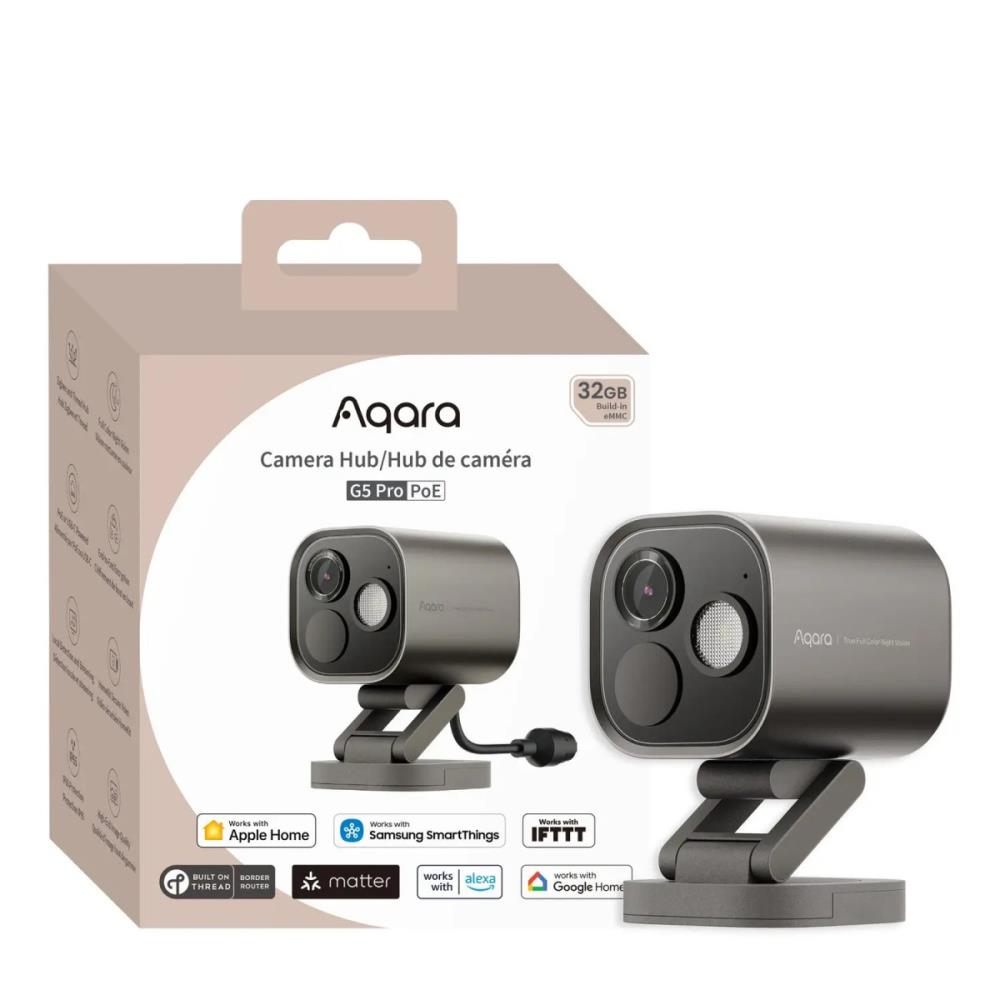 Aqara Camera G5 Pro PoE Grey - NAS STORE