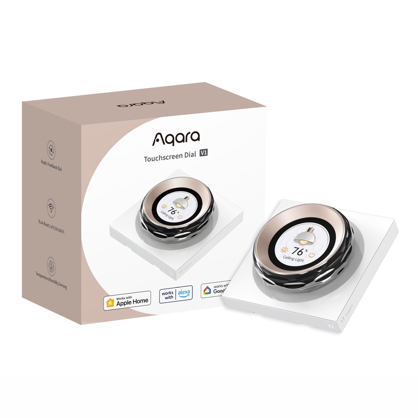 Aqara Touchscreen Dial V1 EU White - NAS STORE